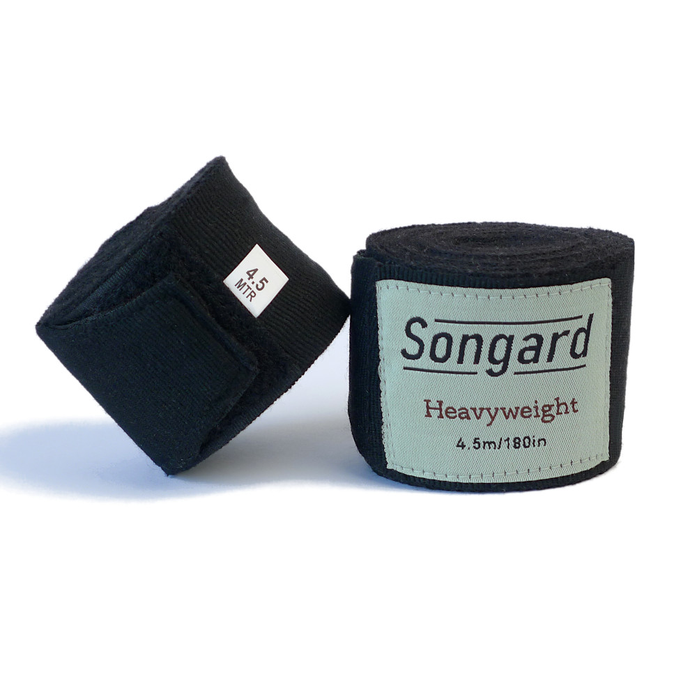 H450 4.5m Stretch Cotton Boxing Hand Wrap – Heavyweight Fabric ...